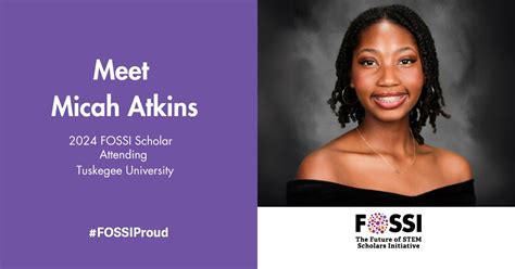 Hbcu Fossiproud Hbcu Stem Futureleaders Fossi Collegelife Scholarstories Scholarship