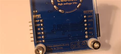 nixie module for in17 nixies and bluetooth number keyboard for android