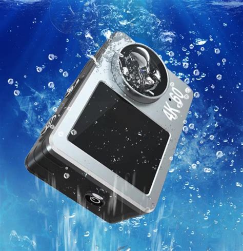 Real 4K Dual Screen Naked Waterproof Action Camera T9 OEM China