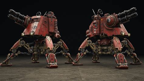 Onager Dunecrawler Art By Jamie Janas 40k Gallery