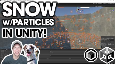 How To Make FALLING SNOW With Particles In Unity YouTube