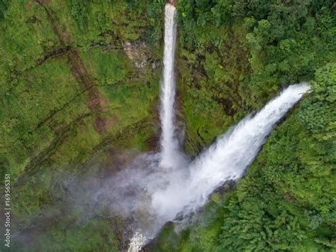 Beautiful Waterfall Tad Fan Waterfall In Southern Laos It Is A Place To
