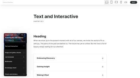 Articulate Rise Themes Customize Your Elearning