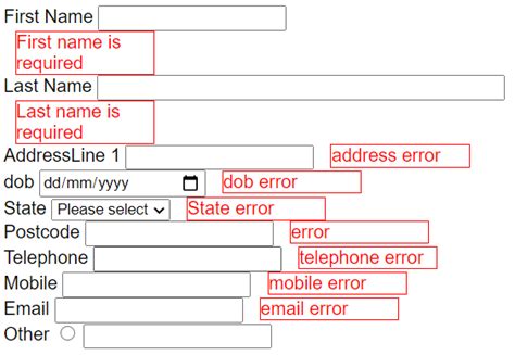 javascript htmlandjs vadilation of radio button stack overflow