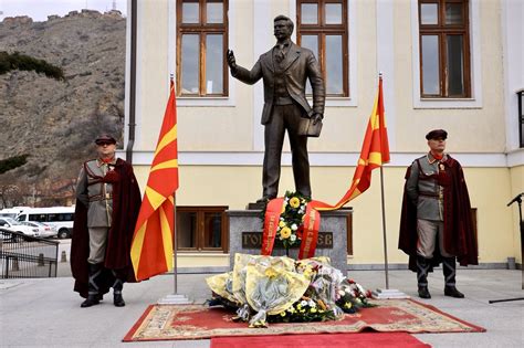 Претседателката Сиљановска Давкова во Штип на одбележување на 153 годишнината од раѓањето на