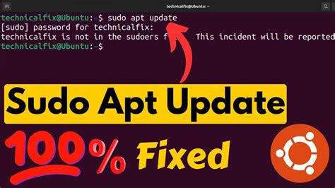 How To Fix Sudo Apt Update Not Working Ubuntu How To Fix Update