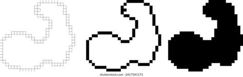 Bicep Pixel Art Royalty Free Images Stock Photos Pictures Shutterstock