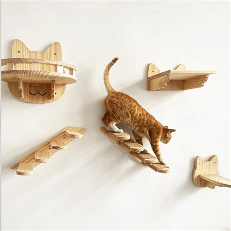 Real Wood Cat Wall Furniture Mashoops Cat