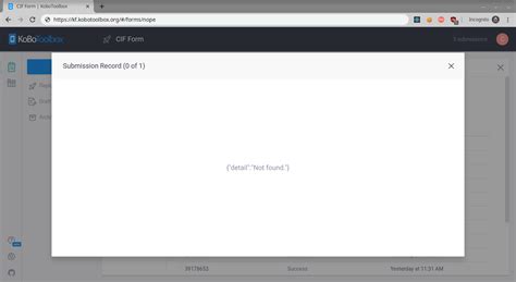 Deleted Submissions Referenced By REST Service Logs Issue Kobotoolbox Kpi GitHub