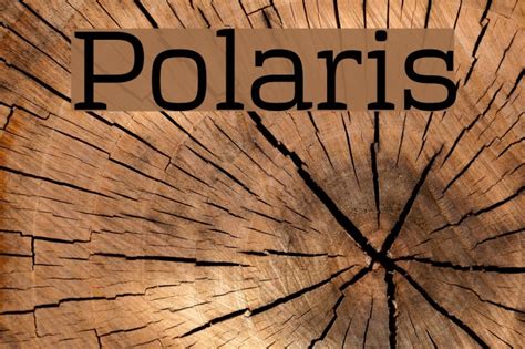 Polaris Font