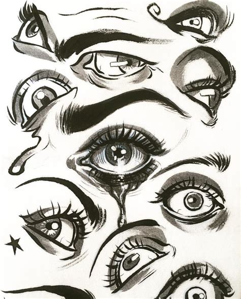 80 Drawings Of Eyes From Sketches To Finished Pieces