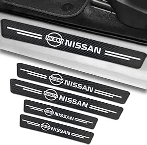 4pcs Car Door Sill Protector For Nissan Maxima Altima Rogue Murano