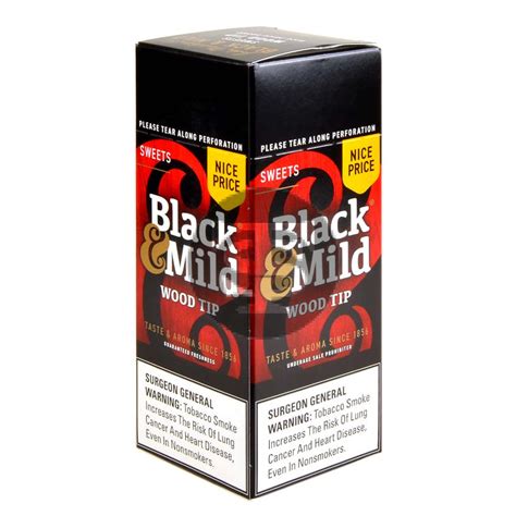 Black And Mild Cigars Online Popular Aromatic Flavors Tobacco Stock