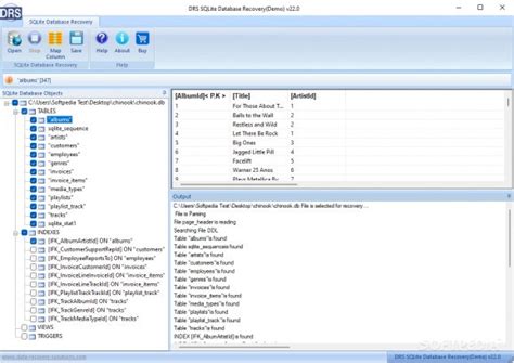 Drs Sqlite Database Recovery Download Softpedia