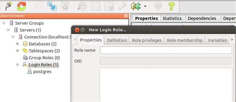 Postgresql Ror Pgadmin Psql Fatal Role User1234 Does Not Exist Stack Overflow