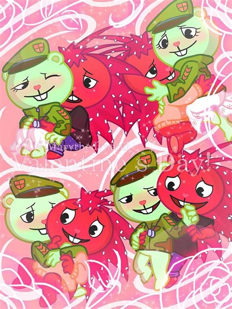 Flippy X Flaky ♥️ Happy Tree Friends Flippy Happy Tree Friends