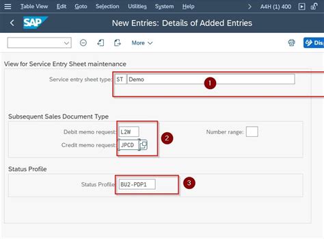 How To Define Service Entry Sheet Type In Sap How To Define Service Entry Sheet Type In Sap