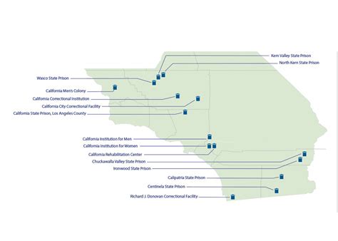 Cdcr Prison Map