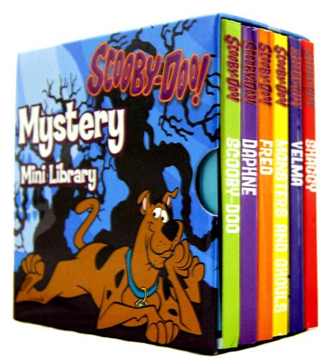 Scooby Doo Mystery Pocket Library 6 Board Books Set Scooby Doo