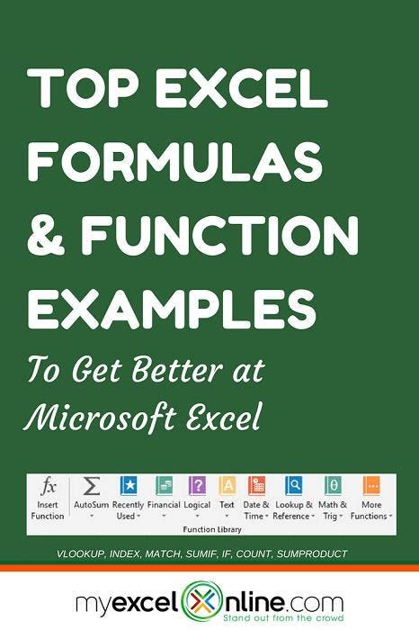 Advanced Excel Skills Checklist Formulas And Functions You Are Able