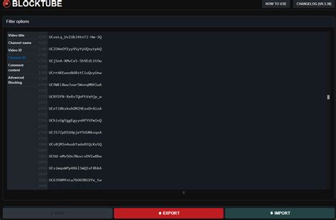 Feature Request Allow Importing Blocklist Backups From Blocktube