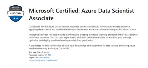 Roadmap To Clear Microsoft Azure Dp 100 Exam Analytics Vidhya