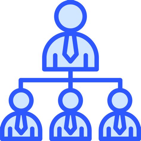 Hierarchical Structure Free People Icons