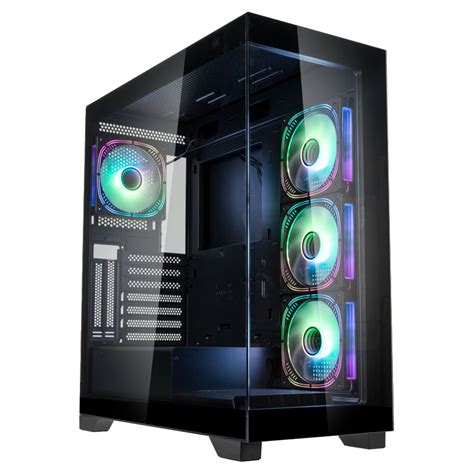 Buy Kolink Unity Peak Argb Tempered Glass Case Pgw Ch Kol 122 Pc