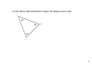 Geometry Unit Review Qs PPT