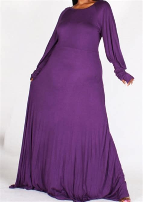Purple Maxi Dress Purple Flowy Maxi Dress Floor Length Maxi Dress