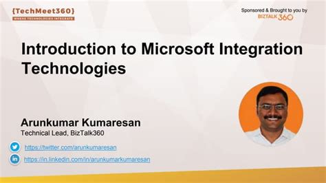 Introduction To Microsoft Integration Technologies Pptx Cloud Computing Internet