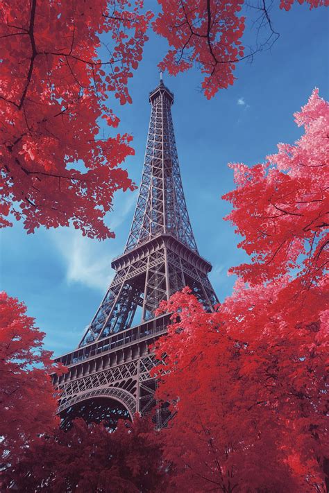 Was The Eiffel Tower Red At Vaughn Josephs Blog