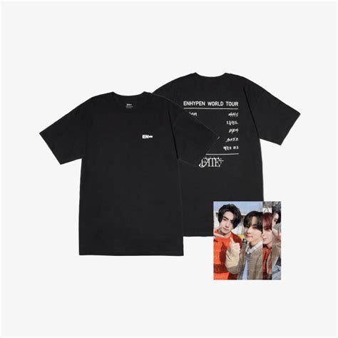 Enhypen Tour Routing T Shirt World Tour Fate Plus Official Md K