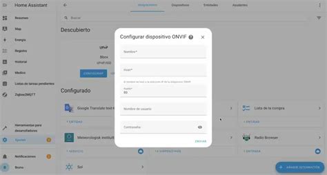how to integrate an onvif camera with home assistant