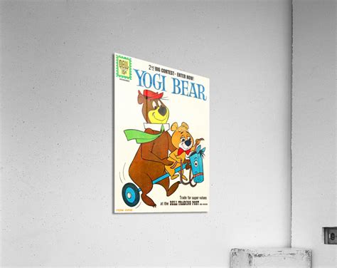 1961 Yogi Bear Comic Book Cover Art Par Row One Brand