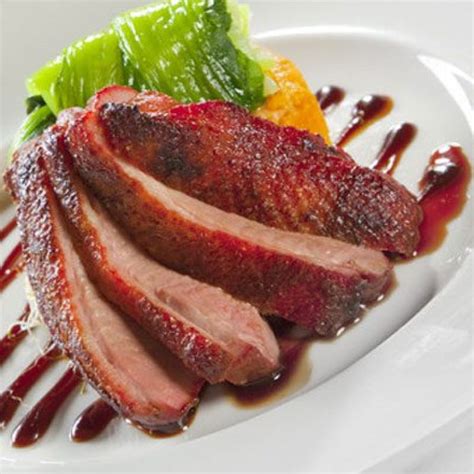 Slow Cooked Duck Breasts Roasted Duck Breast With Plum Sauce Recipe