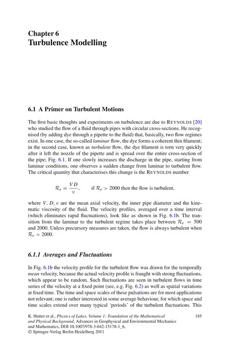 pdf turbulence modelling