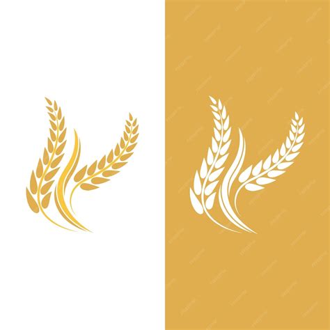 Premium Vector Agriculture Wheat Vector