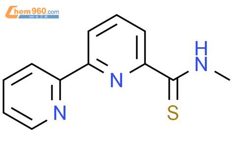 78797 03 2 22 Bipyridine 6 Carbothioamiden Methyl 化学式、结构式、分子式、mol、smiles 960化工网
