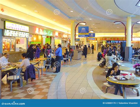 Chinese Mall Food Court Editorial Photo 63880187