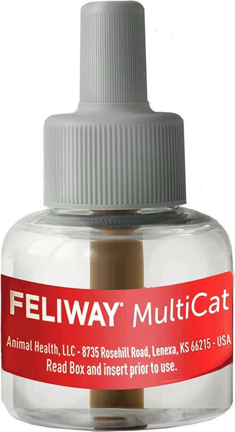 Feliway Multicat Calming Diffuser Refill 1 Pack Anxiety Relief For Cats Buy Now With