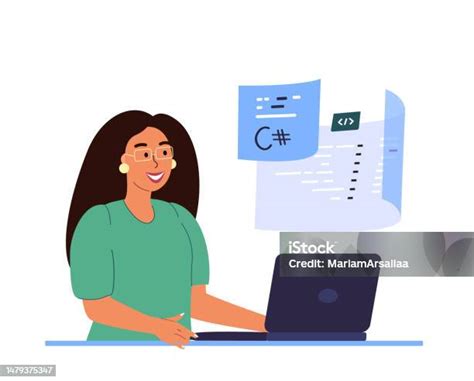 가상 프로그램의 웹 개발 컴퓨터 노트북 스크립트 코딩 프로그래밍 Php 파이썬 자바 스크립트 인공 언어소프트웨어 개발자플랫 벡터