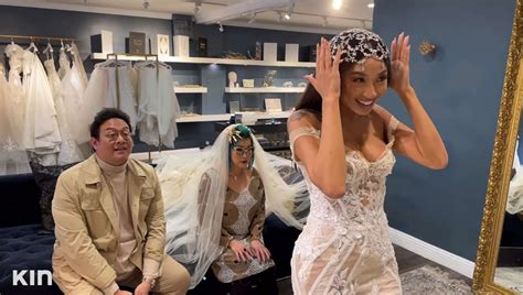 Jeannie Mai Shares Video Of Wedding Dress Shopping Journey Watch