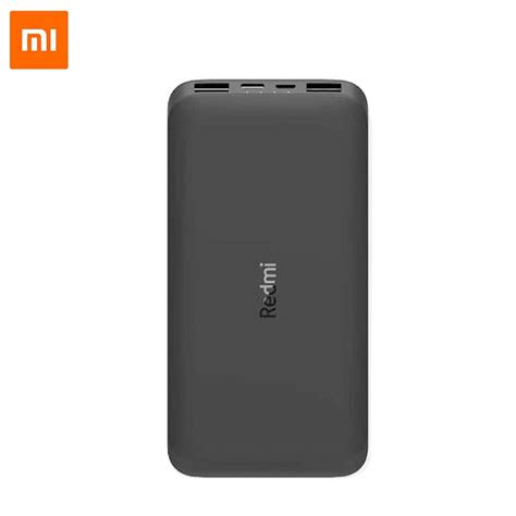 Xiaomi Mi Redmi Powerbank Mah Dual Output Micro Usb Usb C Input Lithium Ion Polymer Battery