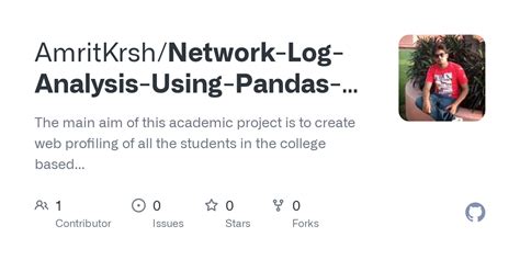 Github Amritkrsh Network Log Analysis Using Pandas And Matplotlib In