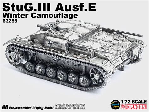 63255 172 Stugiii Ausfe Winter Camouflage Russia 1942 Cyber Hobby