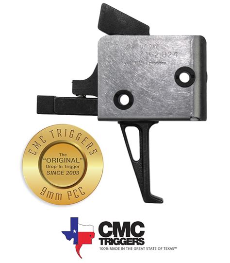 Cmc Ar 15 Ar 10 9mm Pcc Single Stage Drop In Trigger Flat Bow 3 5lb Pull Division Mogul