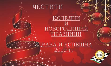 Весели Коледни и Новогодишни празници БФАС