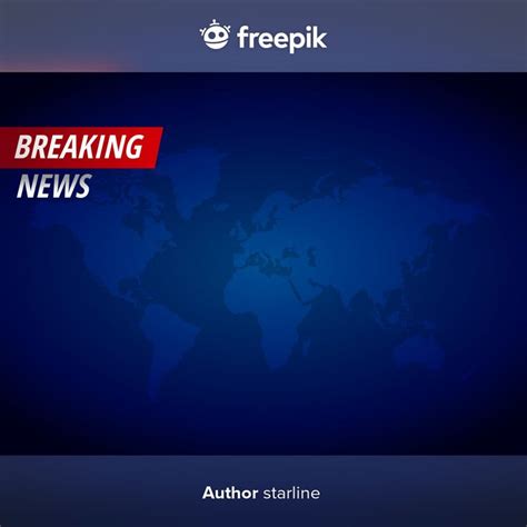 텍스트 공간을 가진 속보 뉴스 배경 프리미엄 벡터 스튜디오 배경 뉴스 배경