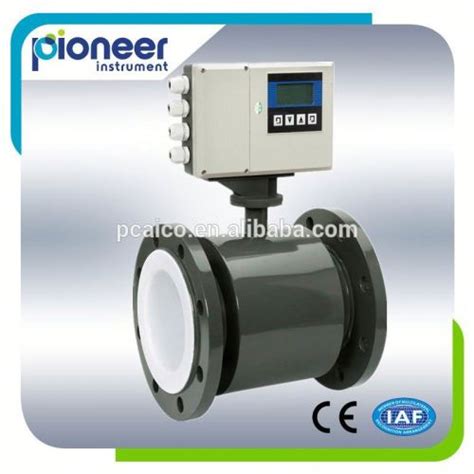Ansi Flange Type Electromagnetic Flow Meter For Conductive Liquid Flange Connection